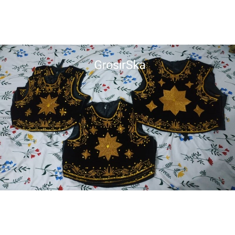 Jual Rompi Kotang Ontokusumo Gatotkaca Anak Dan Dewasa - Rompi Beludru ...