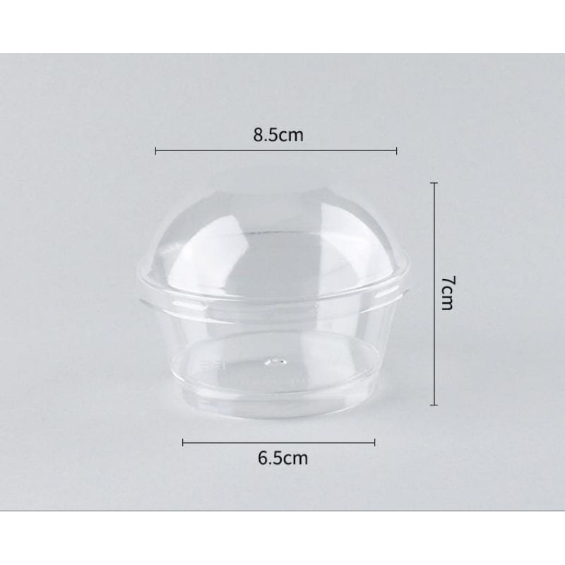 Jual 10pcs cup + tutup jelly puding dessert cup gelas cangkir puding tiramisu | Shopee Indonesia