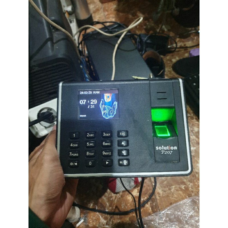 Jual Mesin absen fingerprint solution P207 | Shopee Indonesia