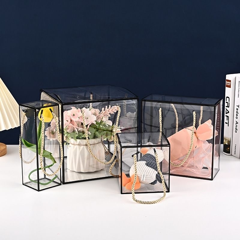 Jual Kotak Mika/Gift Box Mika Polos Dengan List/ Gift Box Mika/ Gift ...