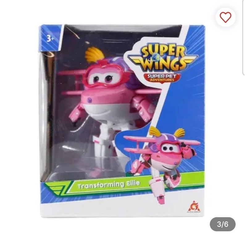 Jual Alpha Group Robot Superwings Transforming Ellie | Shopee Indonesia