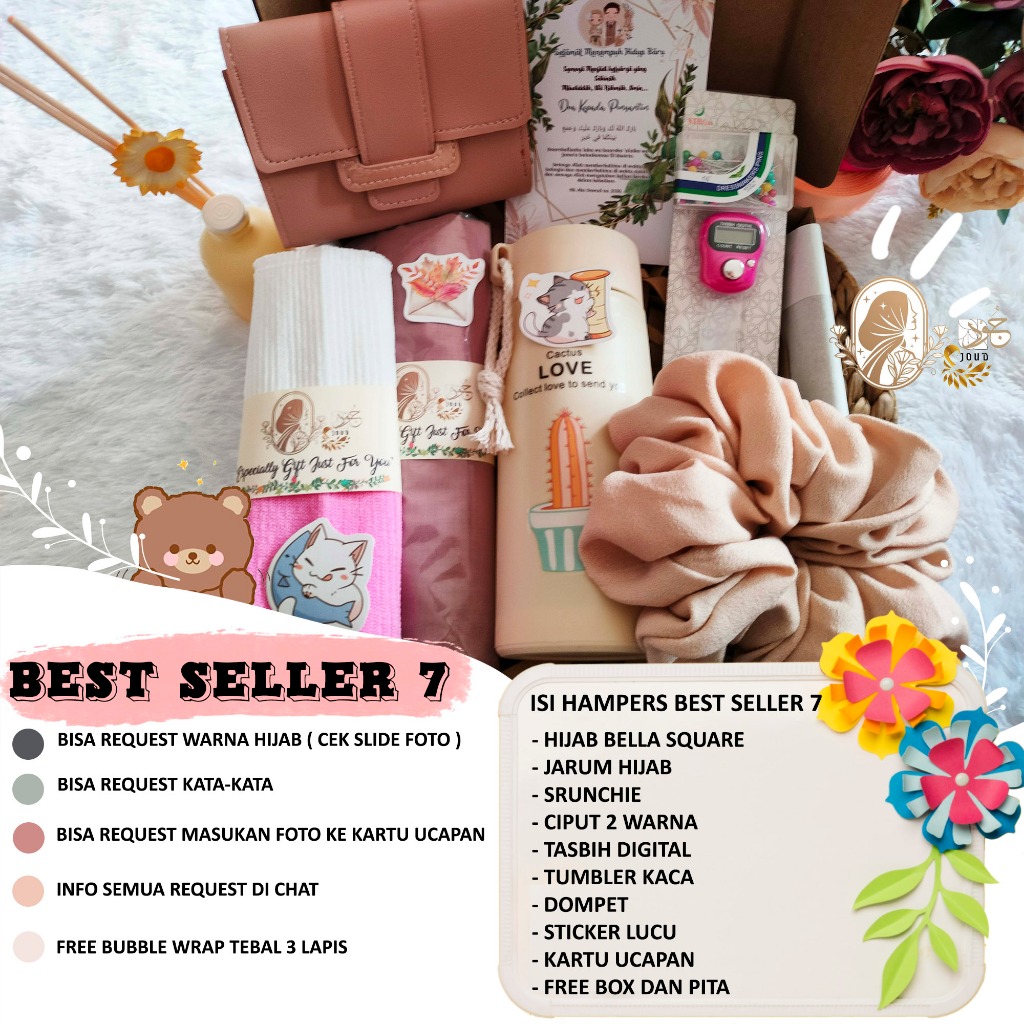 Jual kado ulang tahun cewek / hampers ulang tahun cewek / kado wisuda ...