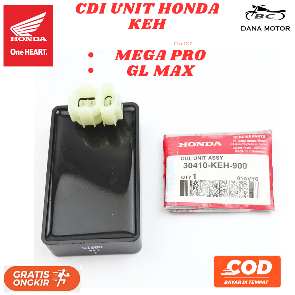 Jual Cdi Mega Pro / Cdi Unit Honda Mega Pro , Gl Max , Gl Pro Original ...