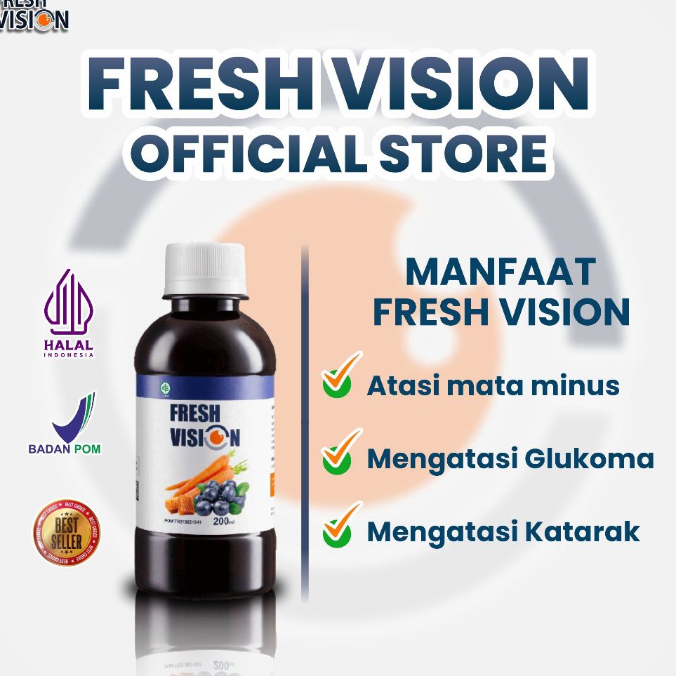 Jual Dijamin puas Madu Fresh Vision Nutrisi Madu Atasi Masalah Mata ...