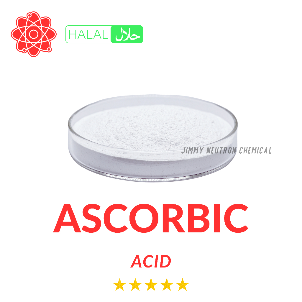 Jual Vitamin C Food Grade Ascorbic Acid Askorbat 100gr | Shopee Indonesia