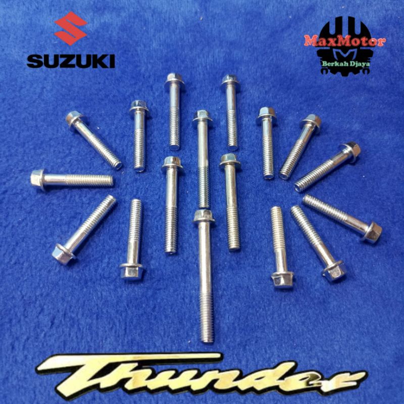 Jual Baut Mesin Blok Kopling Magnet Kanan Kiri Suzuki Thunder 125 | Shopee Indonesia