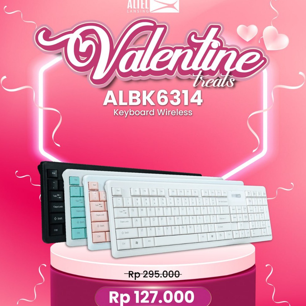 Jual ART G19Q Altec Lansing Keyboard Wireless ALBK6314 | Shopee Indonesia