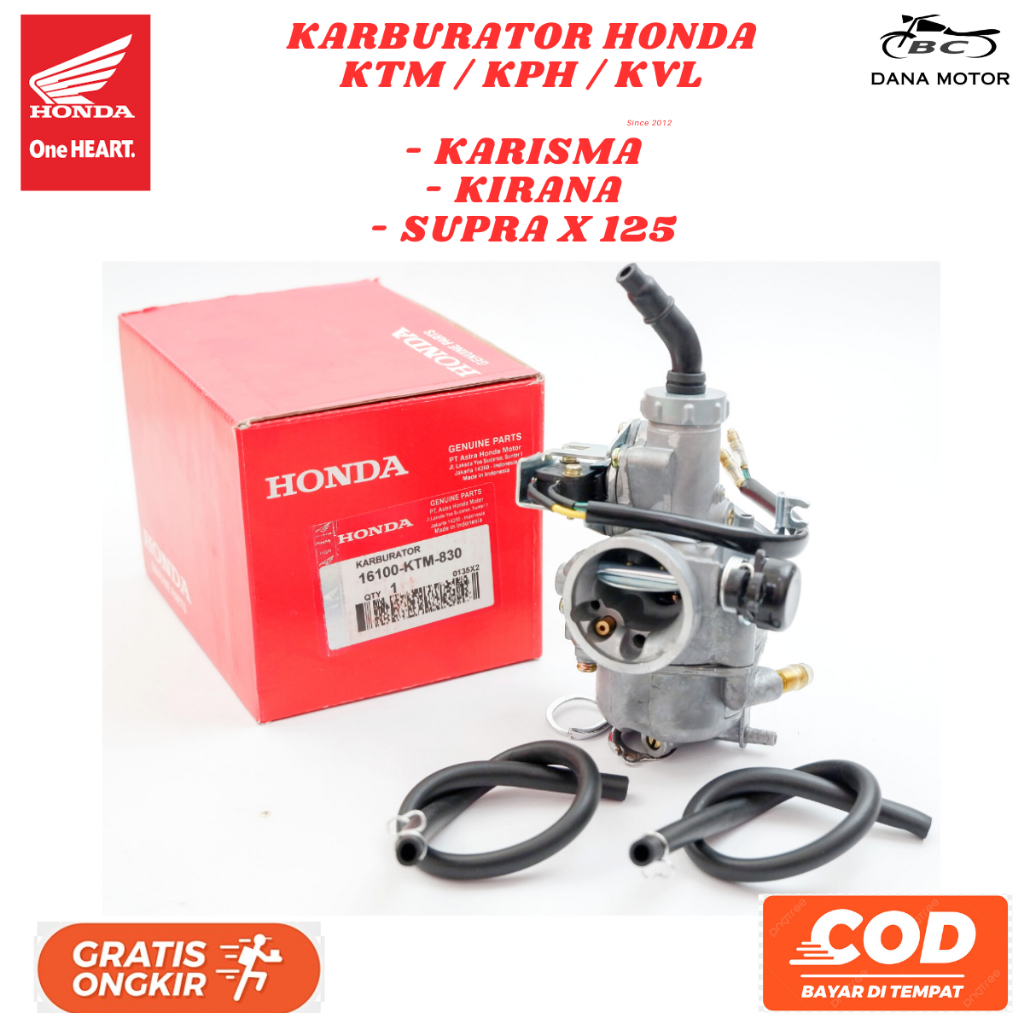 Jual Karbu Supra X 125 / Karburator Karisma / Karbu Honda Kirana Ori ...