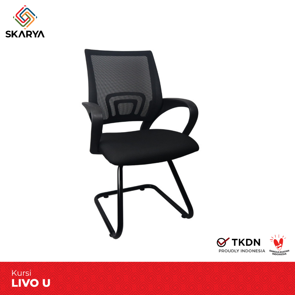 Jual Kursi Hadap Kursi Kerja Kursi Meeting Kursi Kantor Livo U (Baru ...