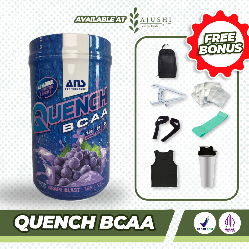 Jual ANS Performance Quench Bcaa 100 Servings 1250 Grams Bcaa Powder ...