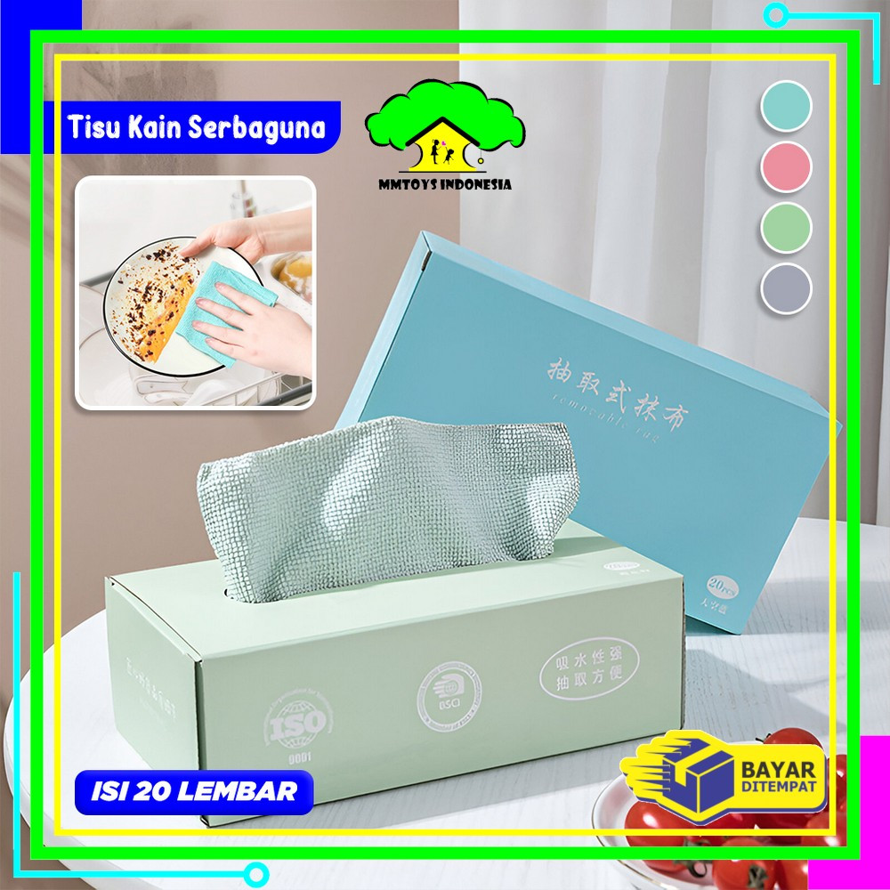 Jual MI-C1015 Tisu Kain Lap Serap Minyak Pembersih Alat Dapur Serbaguna ...