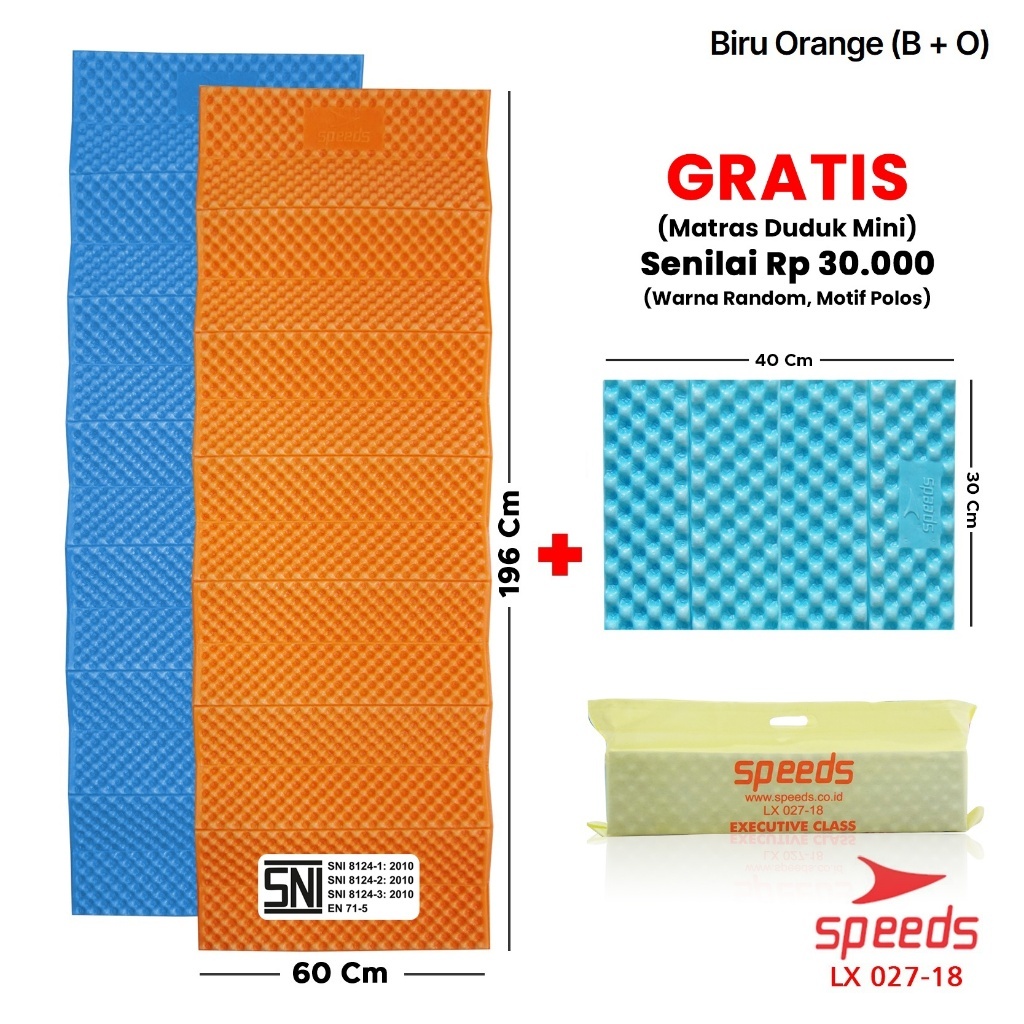Jual SPEEDS Matras Lipat Gunung Kemah Duduk XPE Karpet Outdoor Matras ...
