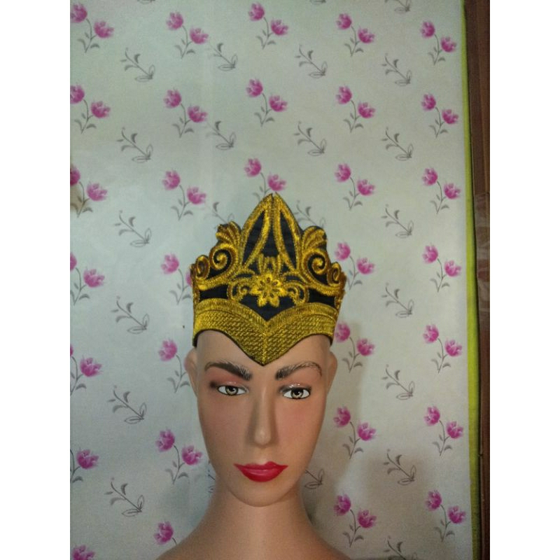 Jual hiasan kepala tari bordir /aksesoris adat Jawa adat bali/bordir ...