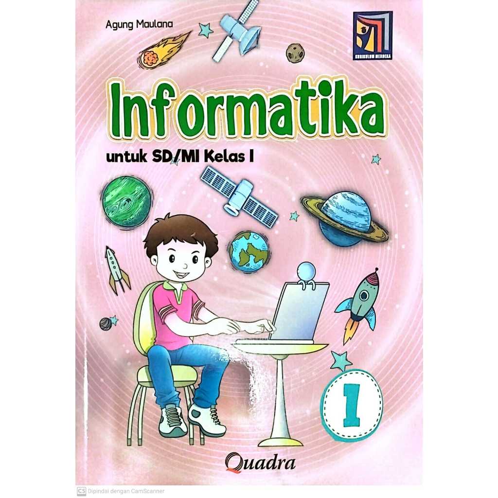 Jual Penerbit Quadra INFORMATIKA kelas 1 2 3 4 dan 5 6 kurikulum ...