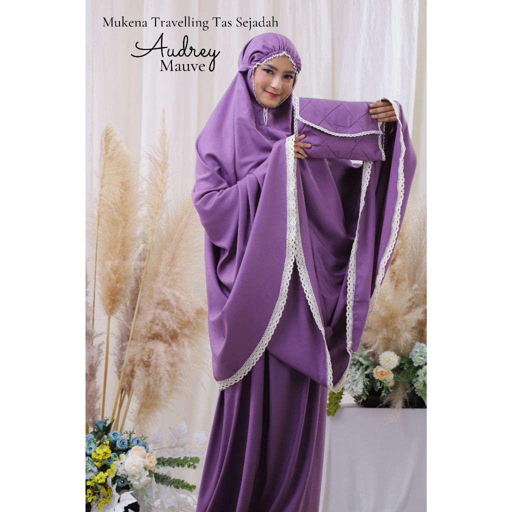Jual Leesy.id - Mukena Travelling Laser Cut Motif Floretta, Lindsay ...
