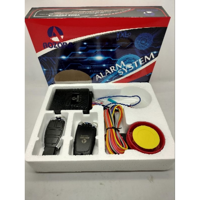 Jual remot alarm motor universal cara pasang ny premium lengkap + remot ...