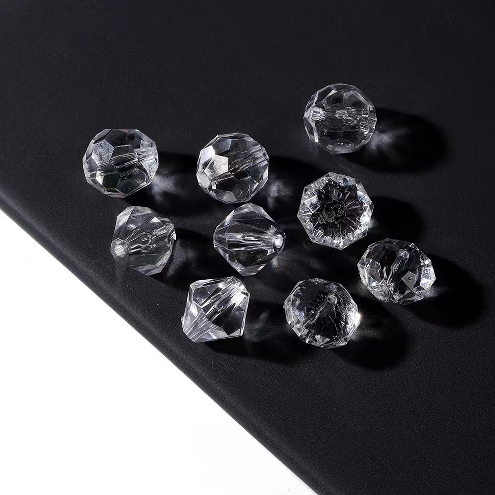 Jual [COD Ready stock] Manik -Manik Transparan Kristal Akrilik Kristal ...