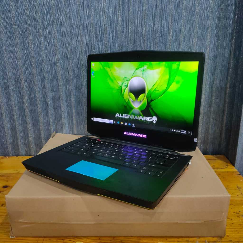 Jual JUAL MURAH Dell Alienware 14 Core i7-4700MQ Ram 4/128Gb #DualVga ...
