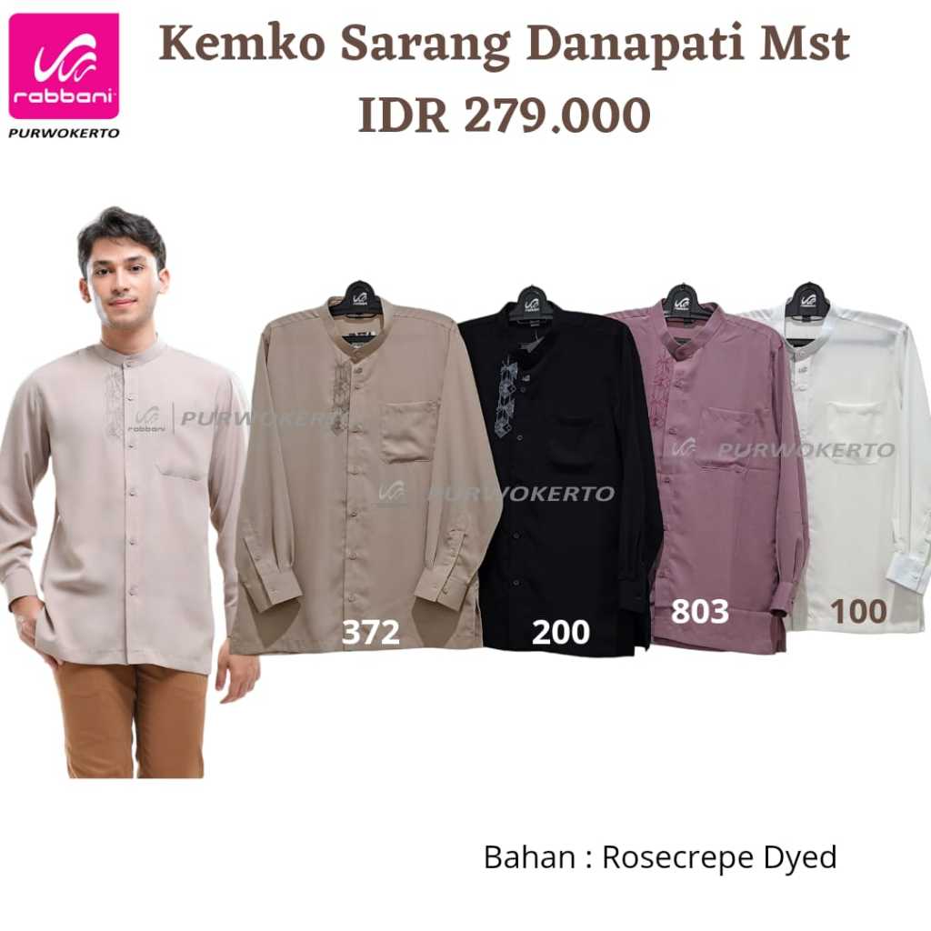 Jual RABBANI _ KEMKO RABBANI SARANG DANAPATI MST / KEMKO SARANG ...