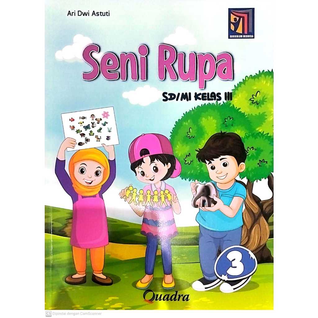 Jual Penerbit Quadra BUKU SENI RUPA kelas 1 2 3 4 dan 5 6 kurikulum merdeka | Shopee Indonesia