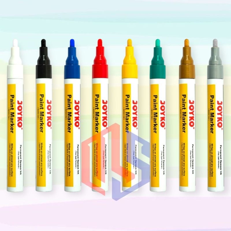 Jual Paint Marker Permanent Joyko (pcs) | Shopee Indonesia