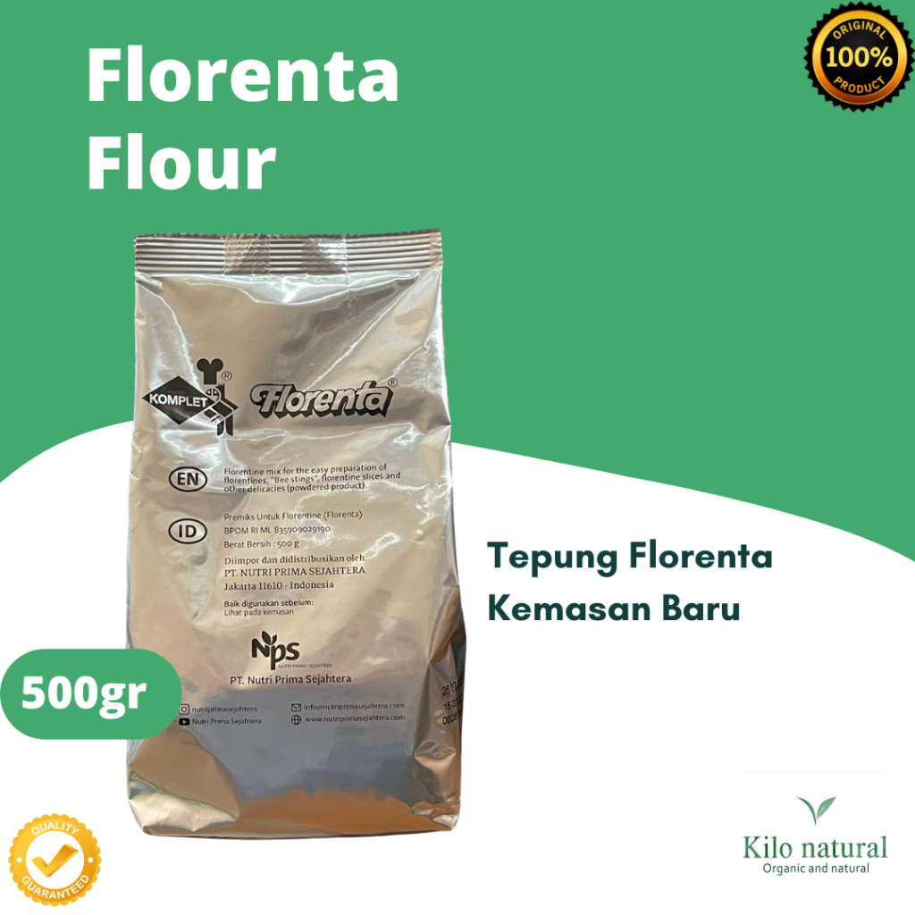 Jual Tepung Florenta 500Gr HALAL / Florenta Flour ( Tepung Florentin ...