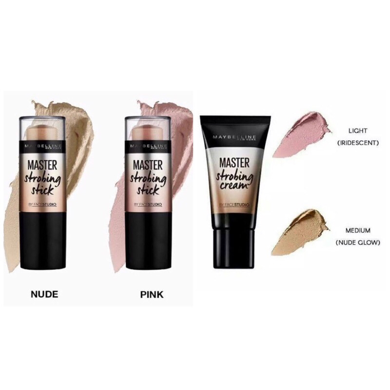 Jual Maybelline Master Strobing Stick Cream Liquid Highlighter Original Shopee Indonesia