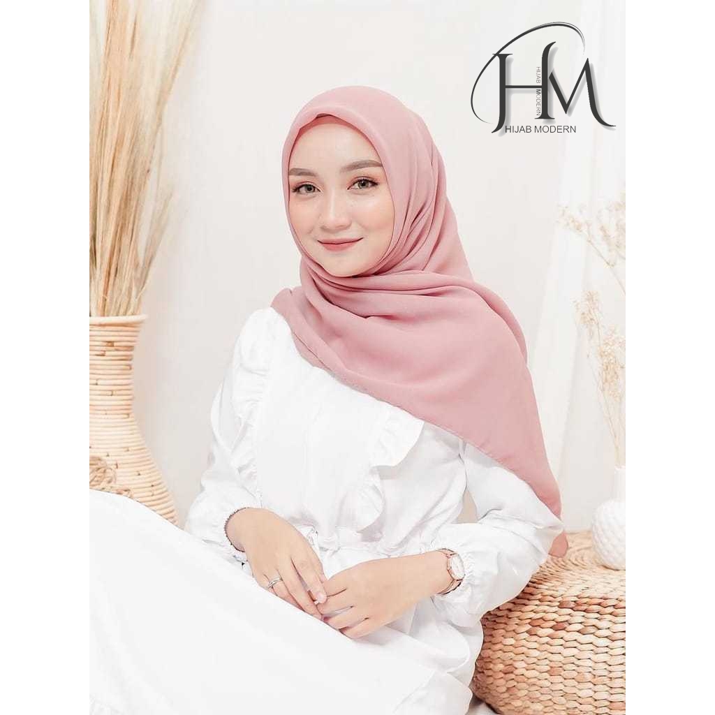 Jual Hijabe Modern - Hijab Segi Empat 5 Warna /Hijab Polos /Bella ...