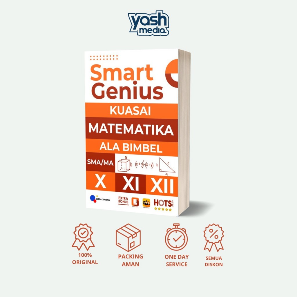 Jual Buku Matematika Sma / Smart Genius Kuasai Matematika Ala Bimbel ...
