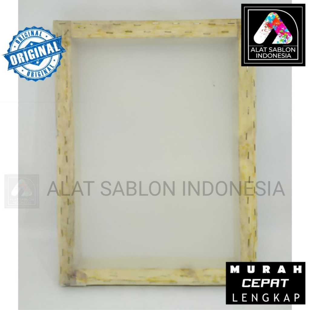 Jual BINGKAI SCREEN SABLON 30X50 T120 KAYU | Shopee Indonesia