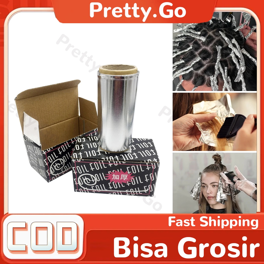 Jual Aluminium Foil Untuk Highlight Cat Rambut Salon/Alat perlengkapan ...