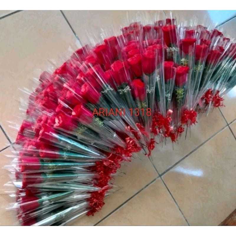 Jual BUKET BUNGA TANGKAI PERLUSIN | Shopee Indonesia