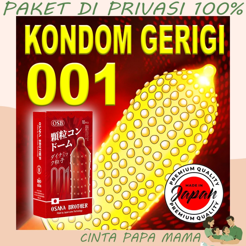 Jual Kondom Bergerigi Berduri 001 - Condom Dotted Rubbed 001 - Japan ...