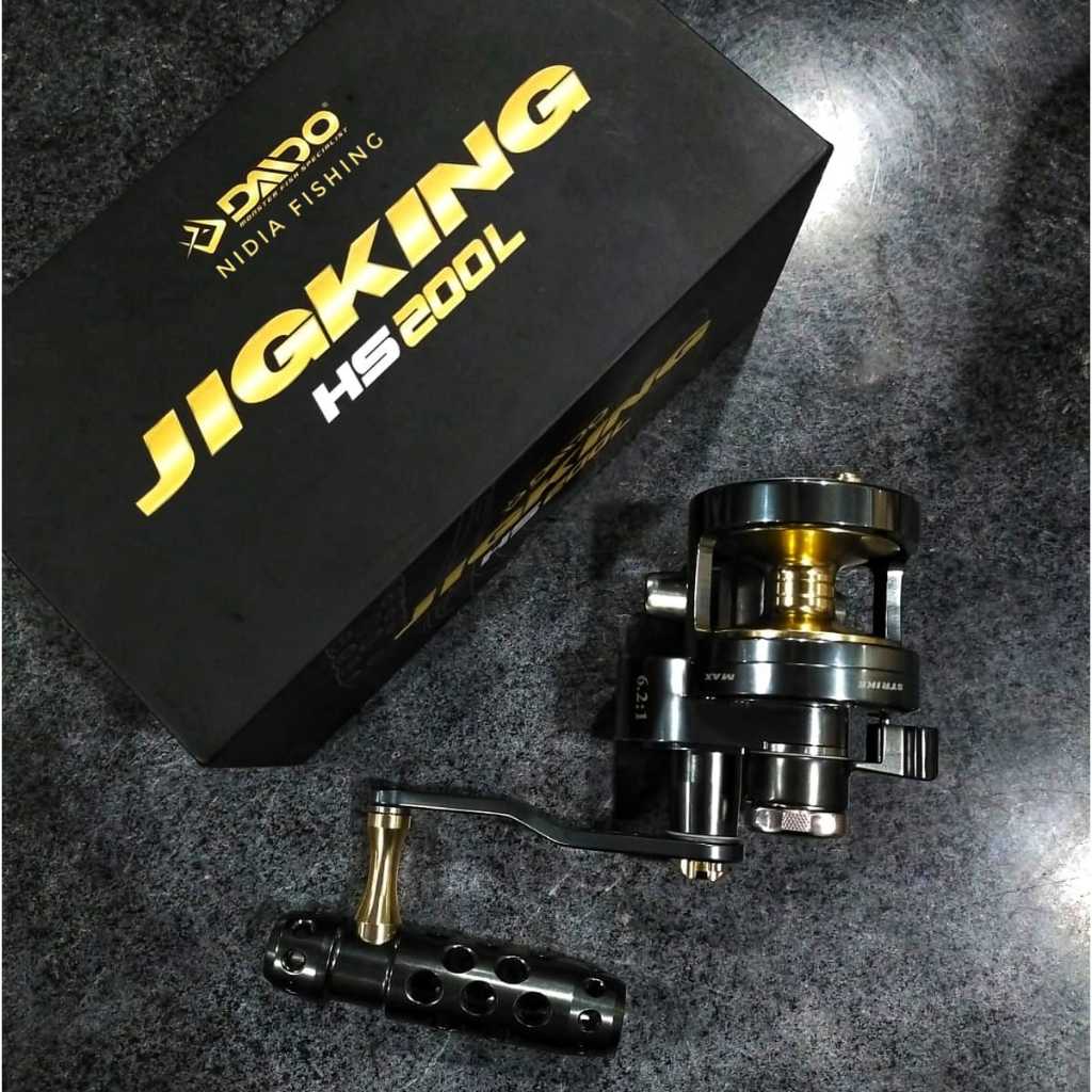 Jual Reel Overhead | Gulungan Pancing | Reel OH DAIDO JIGKING HS ...
