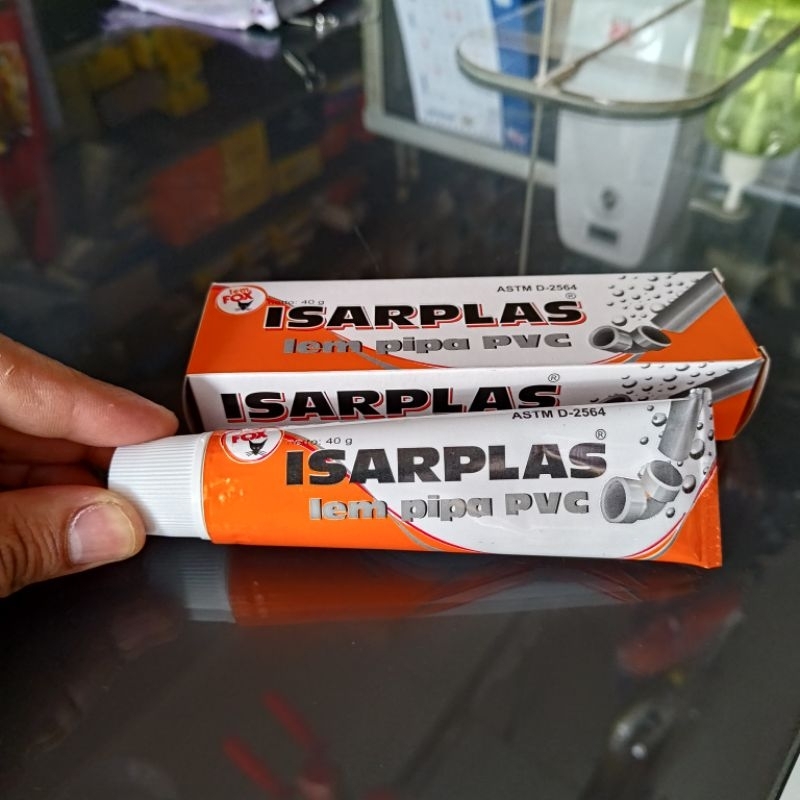Jual Lem Pipa PVC ISARPLAS Lem FOX odol 40g ORIGINAL | Shopee Indonesia