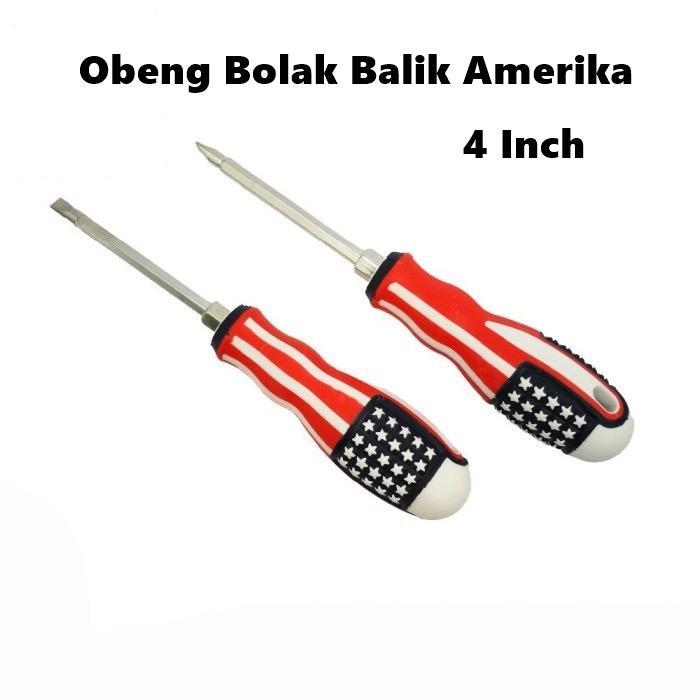 Jual obeng bolak balik obeng min plus obeng serbaguna obeng rumahan ...