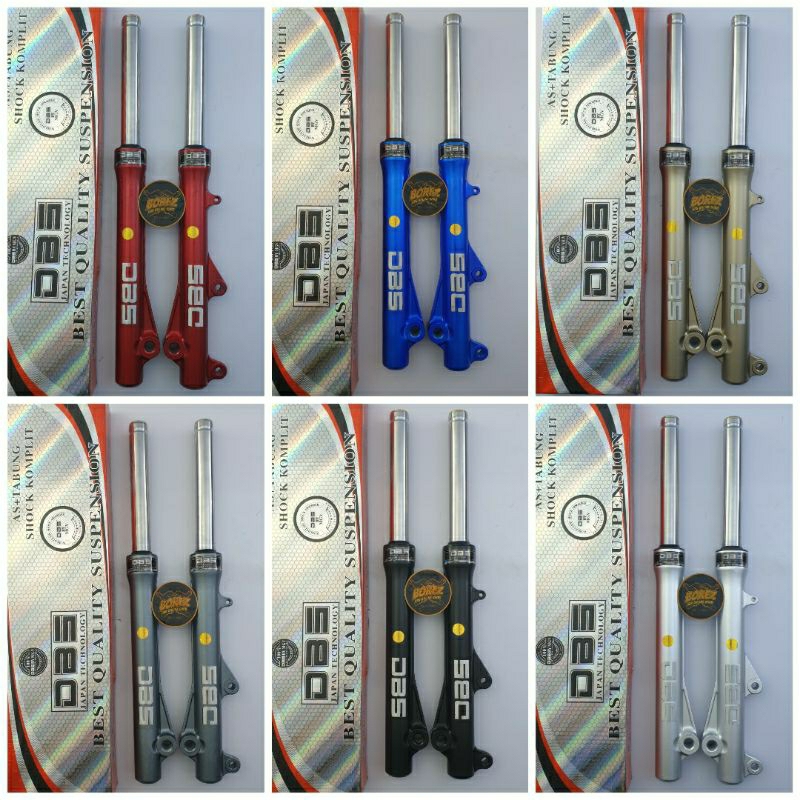 Jual shock depan full set DBS 8906 Beat Vario Scoopy Vario 125dan150 ...