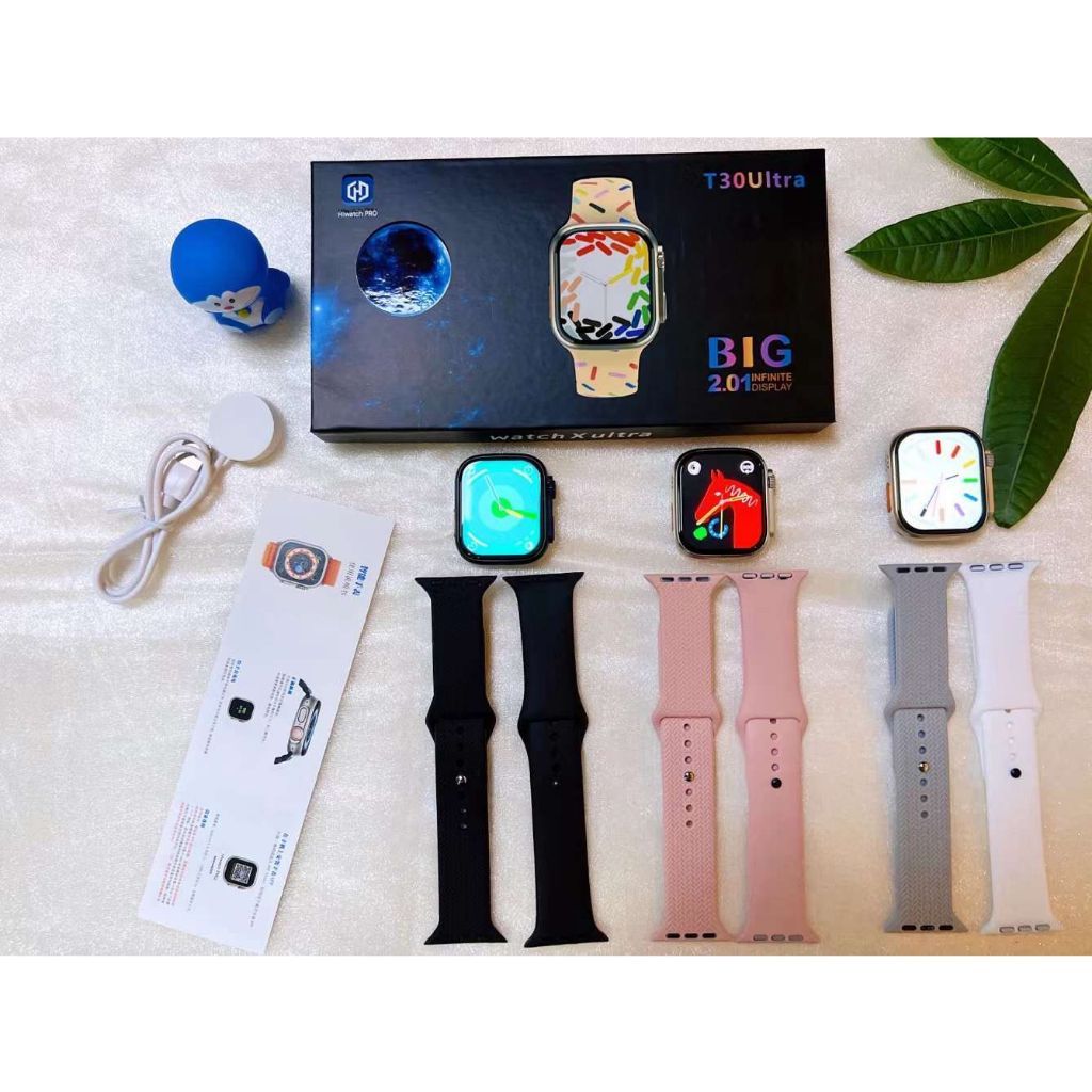 Jual JAM TANGAN Smartwatch T30 Ultra Series 8 Hiwatch Pro Big Screen 2. ...