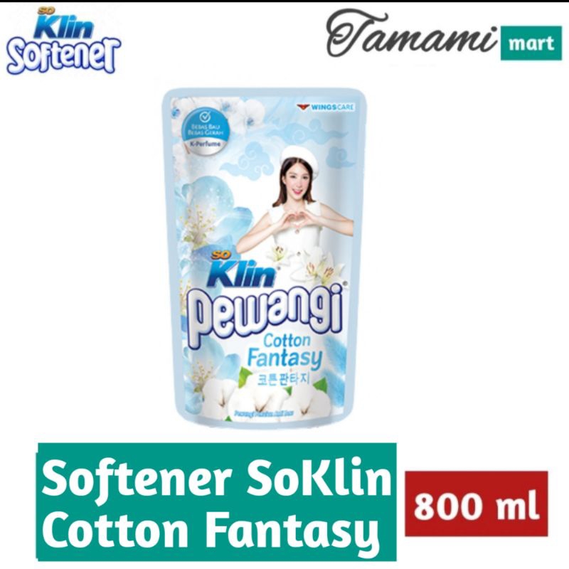 Jual So Klin Softener Pewangi 800ml double parfume soklin pelembut ...