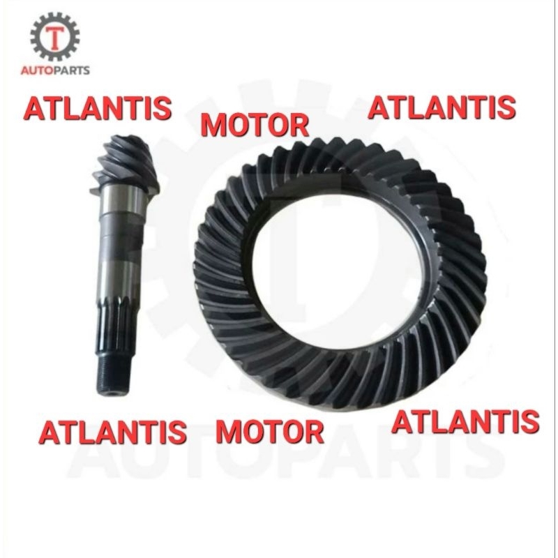 Jual GEAR SET GIGI GARDAN PINION GIGI NANAS CROWN WHEEL FRONT DEPAN ...