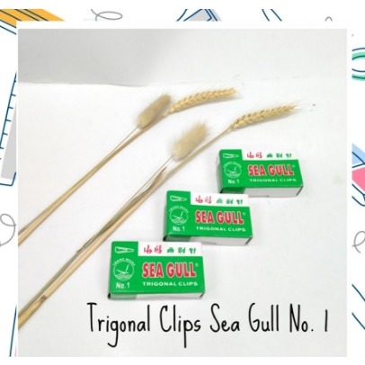 Jual Klip Kertas/Paper Clip/Trigonal Clip SEA GULL dan SEA WORLD No,1 ...