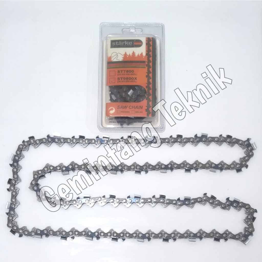 Jual Rantai Sinso 26 Inch 43 Mata Potong / Rantai Chainsaw 26 Inch 43 Mata Potong 9800 / Rantai ...