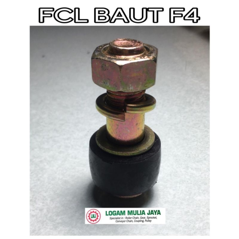 Jual BAUT F4 KOMPLIT MUR RUBBER BOLT F4 BAUT KOPLING FCL F4 BAUT FCL ...