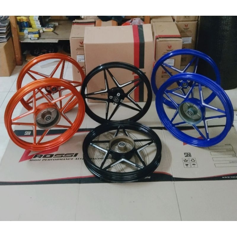 Jual VELG/PELAK RACING V ROSSI ORBIT BINTANG JUPITER MX OLD/VEGA R NEW ...