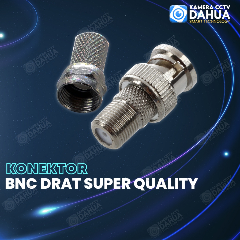 Jual BNC DRAT KONEKTOR CCTV CONNECTOR COAXIAL RG59 RG6 | Shopee Indonesia