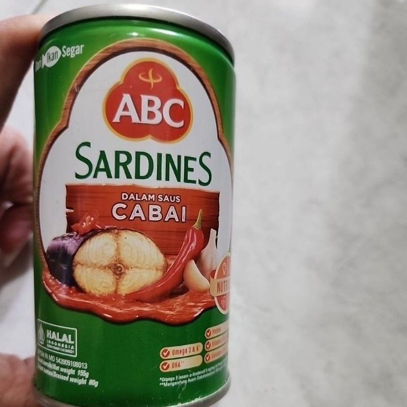 Jual ABC sardines / sarden 155gr | Shopee Indonesia
