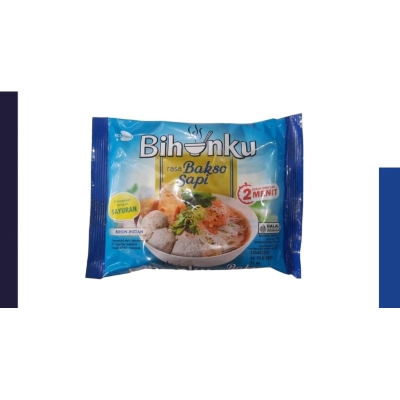 Jual super Bihunku Rasa Bakso Sapi Kemasan 55gram | Shopee Indonesia