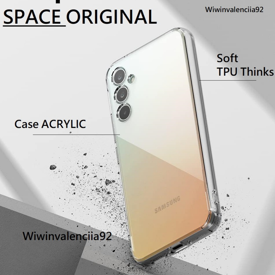 Jual SPACE! Original Case CLEAR Anti YELLOW Samsung A26 A56 A36 A16 A15 A55 A54 A34 A24 A14 A06 ...