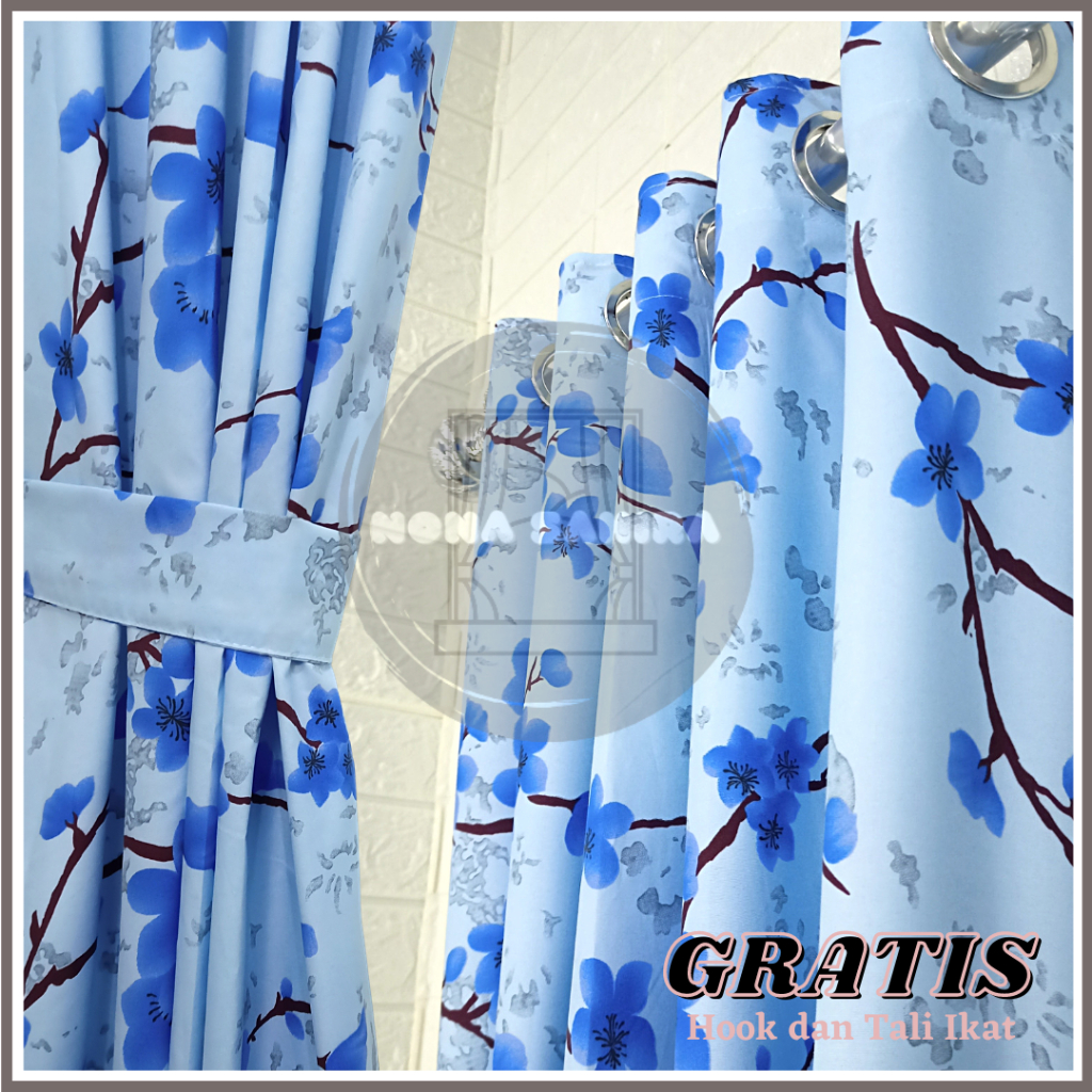 Jual GORDEN JENDELA TIRAI PINTU GORDENG POLOS GORDYN JENDELA HORDENG ...