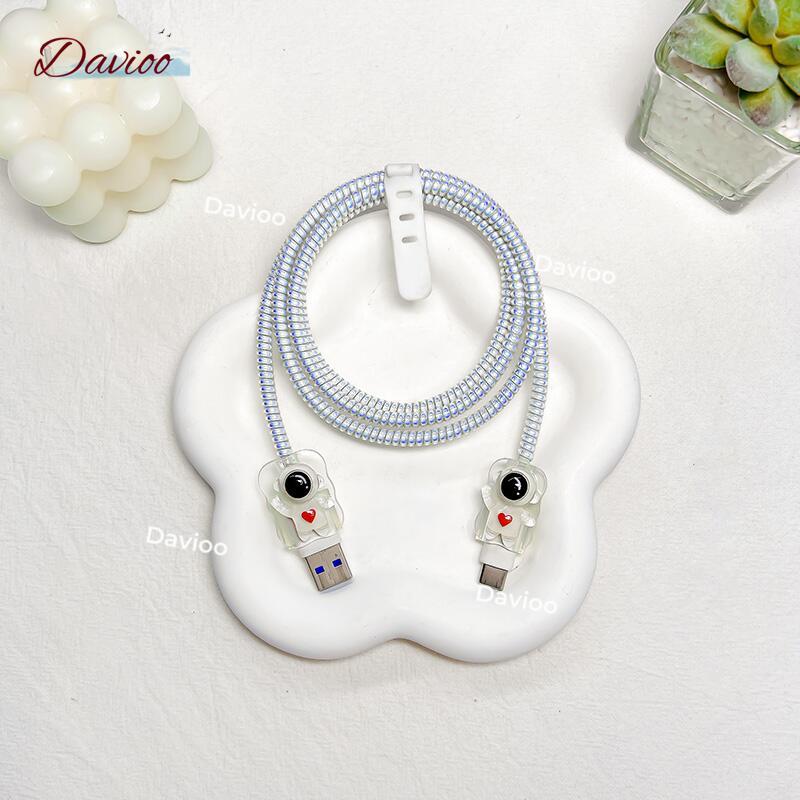 Jual 1 Set 4 item Pelindung Kabel Charger Micro USB+Type-C dan Type-C ...